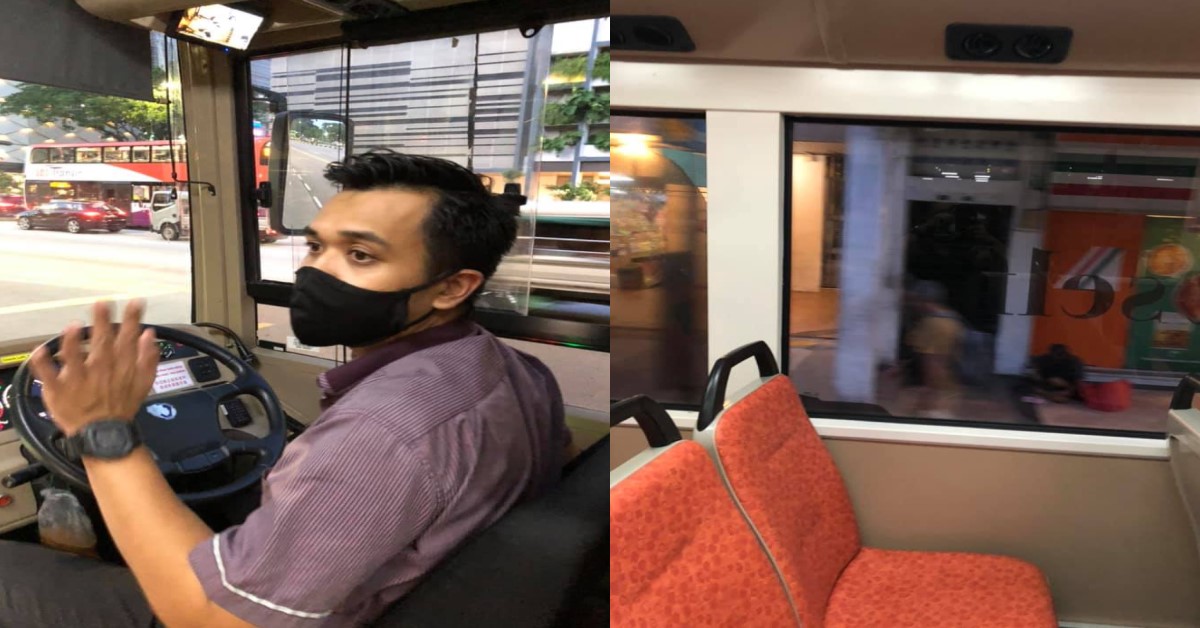 SBS BUS CAPTAIN DOES ACT OF KINDNESS, WINS HEARTS OF HIS PASSENGERS